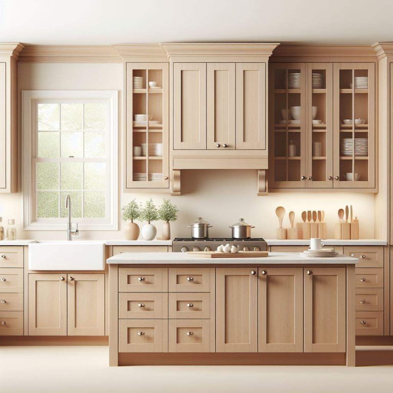 Homestead Oak Shaker Cabinets - Badger Cabinets